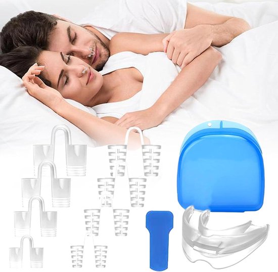 Neusclip anti-snurkspalk - snurkstopper voor betere ademhaling en tegen ...