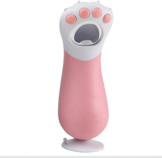 Bieropener / Flesopener Kattenpoot met standaard | bol