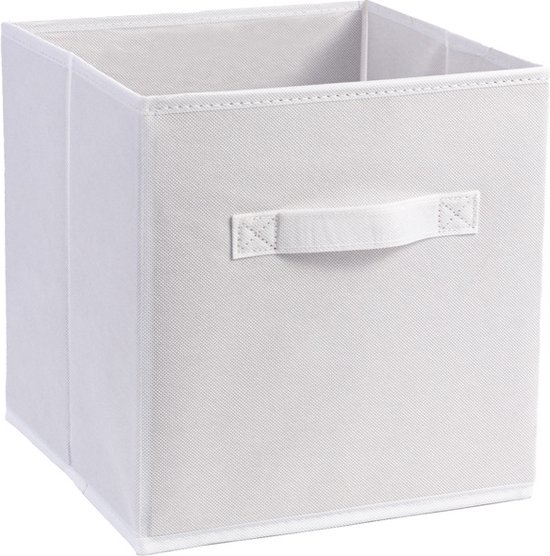 Set van 3 opvouwbare opbergdozen, stoffen opbergdozen met handgrepen en ...