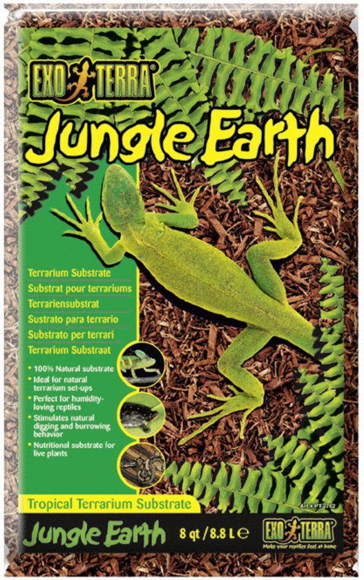 Exo Terra - Tropische Substraat Jungle Earth 8.8 l | bol