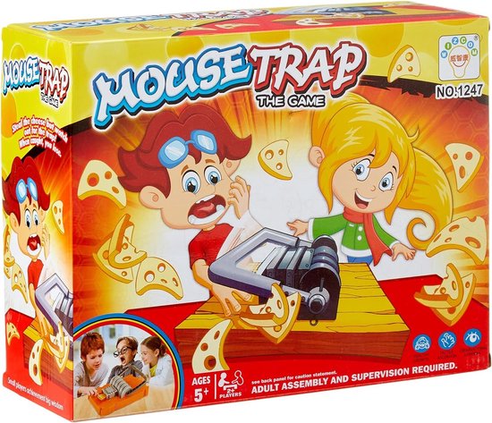 Muizenval spel- Muizen bordspel - Verwijder de stukjes kaas uit de ...