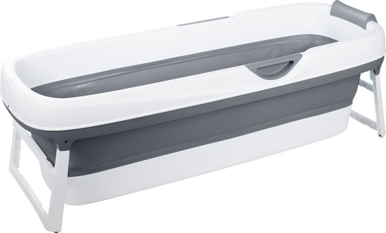 HelloBath® Opvouwbaar bad - XXL Goliath (Basic) - Donker Grijs - 157cm ...