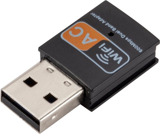 Provium USB WiFI Adapter - 600Mbps Dongle - 2,4Ghz en 5Ghz Wifi Antenne ...