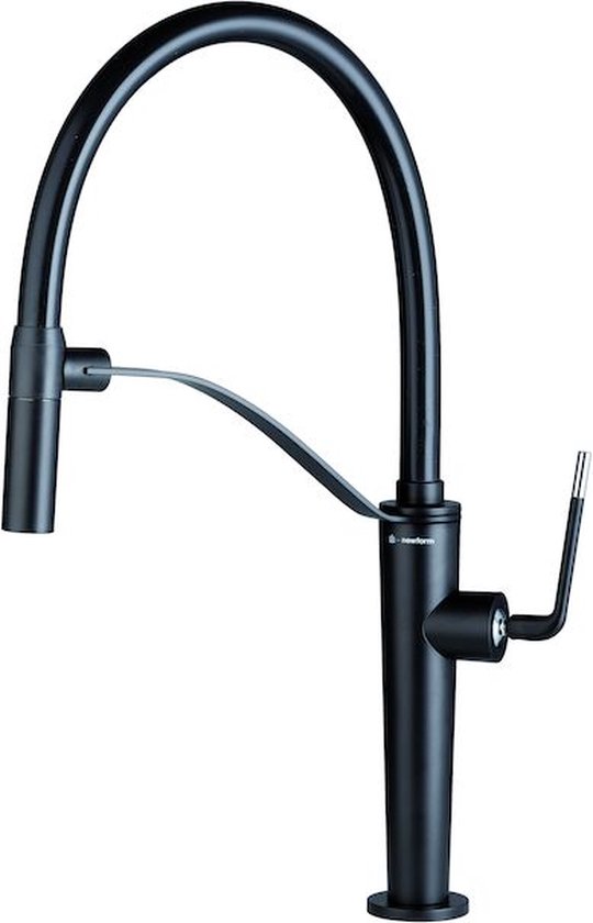 Newform Keukenkraan 68730 O'Rama uittrekbaar - Chroom | bol