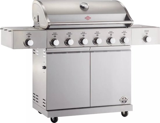 Wesco - Gas gas grill Asador 86 - Roestvrij - Makkelijk schoon - 1624 x ...