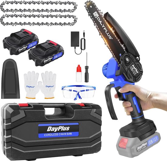 Professionele Mini Kettingzaag 15 cm - Krachtige Draagbare Elektrische ...