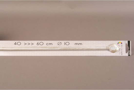 Gifi Diffusion - Uitschuifbare gordijnroede - 40-60 cm - antiek witte ...