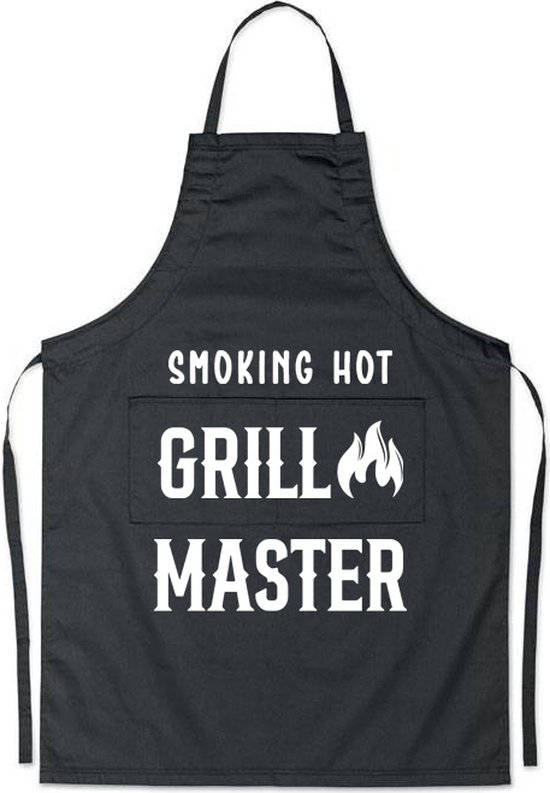 Smoking Hot Grill Master Keukenschort Stoer En Praktisch Perfect