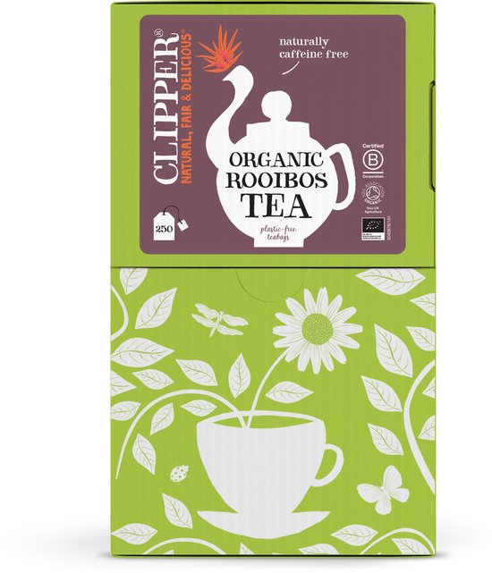 Clipper Tea - Organic Redbush/Rooibos Infusion - 250 zakjes | bol