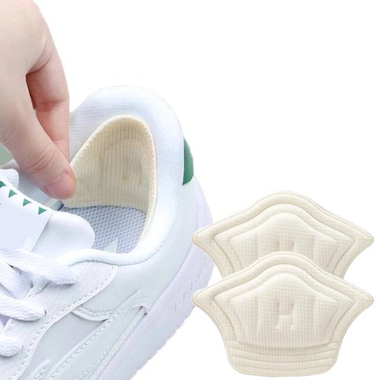 Consumerce® Hielkussens voor Schoenen – 1 Paar – Wit – Anti Blaren ...