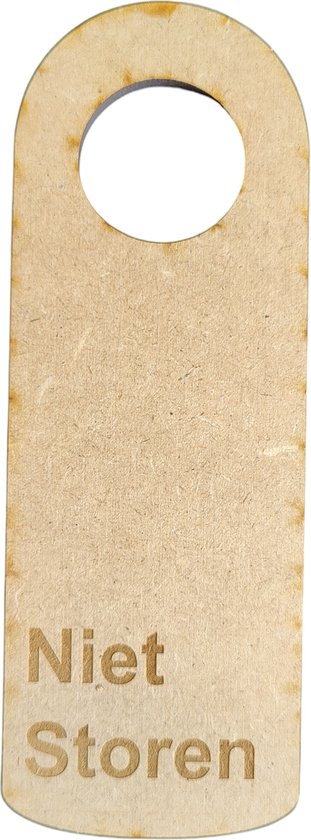 Djemzy - deur bordje - Deurhanger - niet storen - do not disturb ...