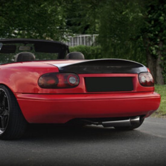 SK-Import Achter Ducktail Spoiler Zwart Fiberglass Mazda MX-5 | bol