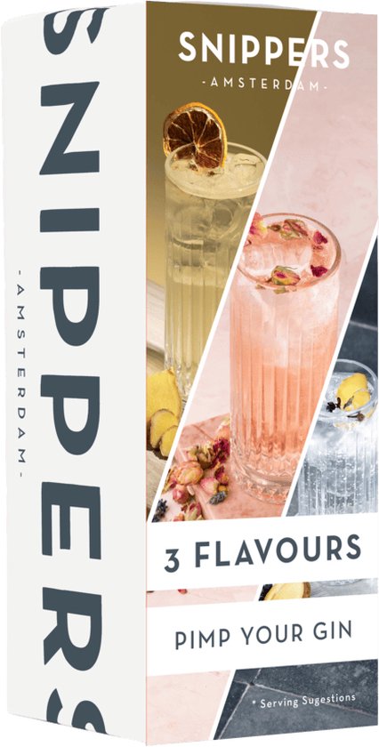 Snippers Botanicals - Gin Flavour - Collection Pack - Maak je drankje ...