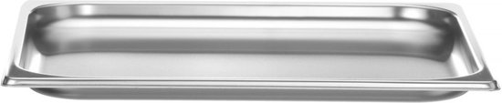 HENDI Gastronormbak 2/3 – Profi Line – 1,5L – 20mm – RVS 18/10 | bol