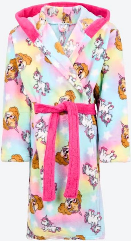 Paw Patrol - ochtendjas - badjas - duster - kamerjas - roze - maat 110/ ...