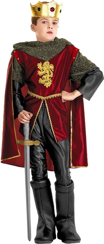 "Middeleeuwse koning outfit voor jongens - Kinderkostuums - 128-140" | bol