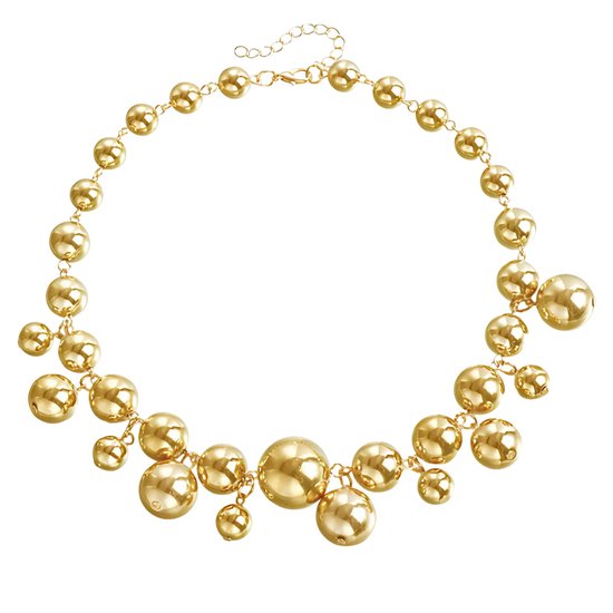 Marama - ketting Noëlle goud - damesketting - collier - gold plated ...