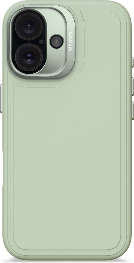 DECODED Siliconen Stacks Hoesje Geschikt voor iPhone 16 - Premium Soft ...