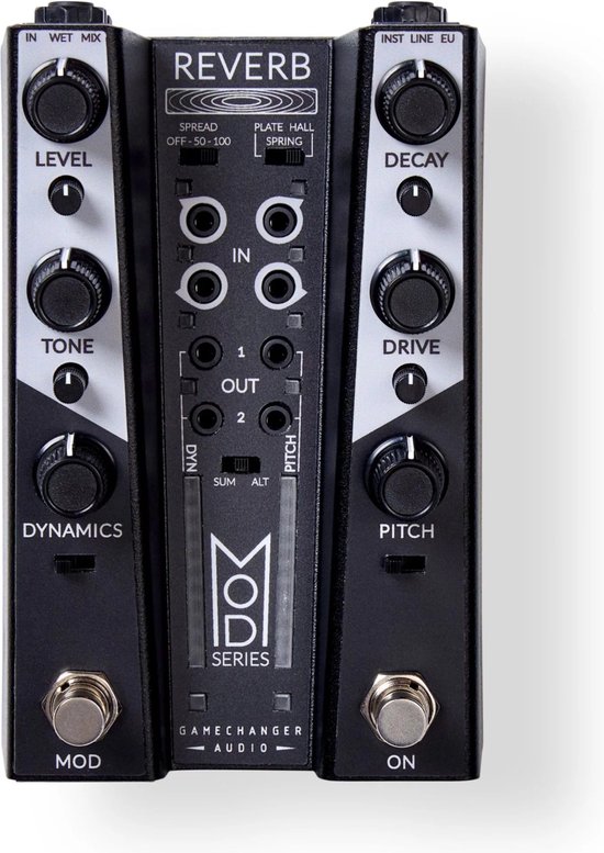 Gamechanger Audio AUTO Series Reverb Pedal - Modulair reverb pedaal ...