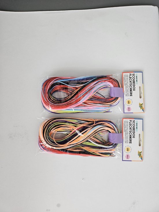 Scoubidou - touwtjes 1m - 200 stuks assorti | bol