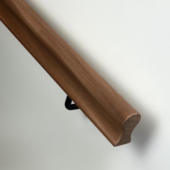 Trapleuning Mahonie Hout (onbehandeld) – Sleutelgat / Jaren ‘30 (44 x ...