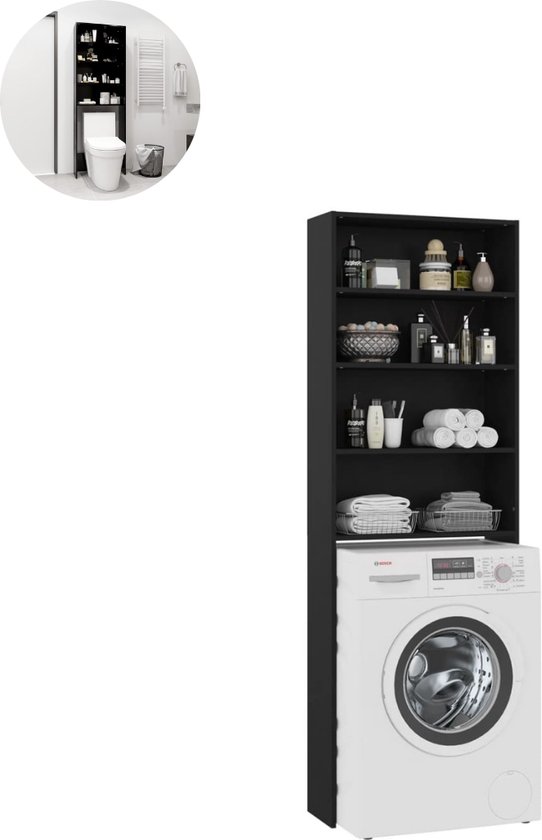 Wasmachine ombouw - Kast - Opbouwmeubel - Verhoger - Wasmachine meubel ...