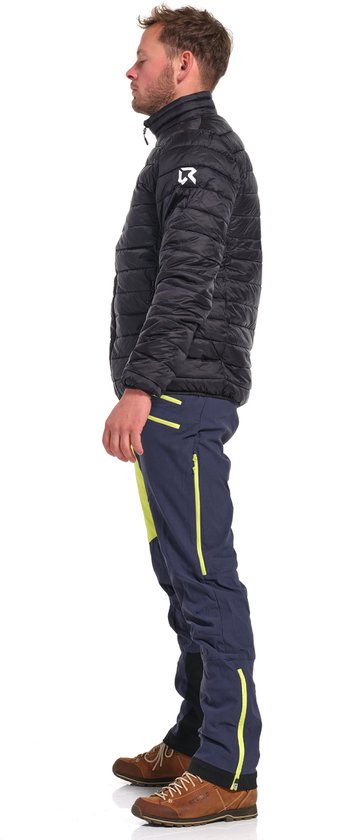 Rock Experience FORTUNE PADDED Heren Outdoorjas Zwart L - Donsjas | bol