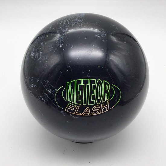 Bowling Bowlingbal Storm ' Meteor Flash, zwarte ' reactive bal, 10 p ...