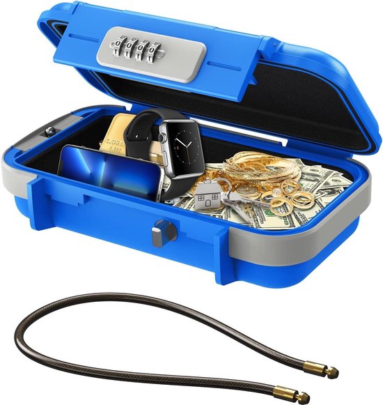 Waterdichte Safe Box met code en sleutelslot ...