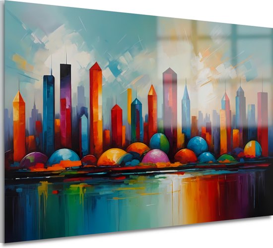 Reflectie glasschilderijen - Natuur glasschilderij - Glasschilderijen ...