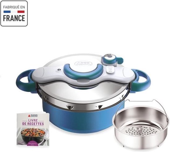 SEB P4705100 Snelkookpan Snelkookpan CLIPSOMINUT 'DUO - 5L - Alle ...