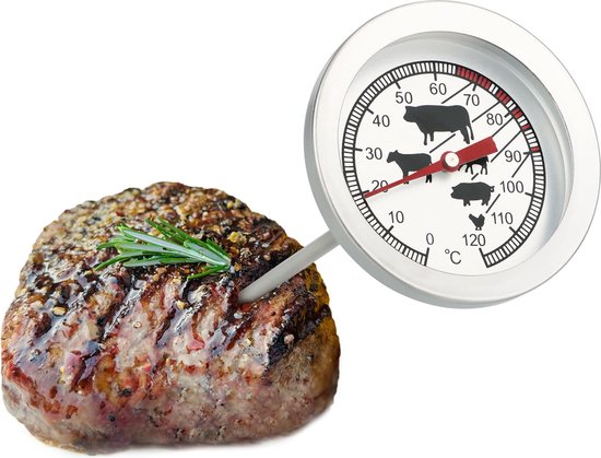 Lexium Vleesthermometer draadloos - Vleesthermometer bluetooth ...