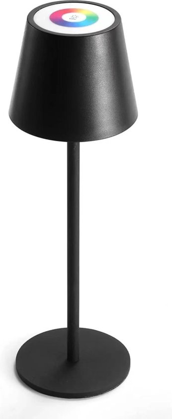 Fullambience Tafellamp Oplaadbaar - Dimbaar en Draadloos - Multicolor ...