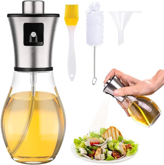Olie sprayer - 200ml - BPA vrij - Keuken gadget - Draagbaar - Voor bbq ...
