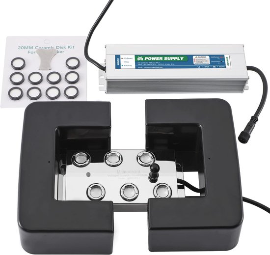 Ultrasone Rookmachine met 6 Koppen en Waterdamp Technologie voor ...