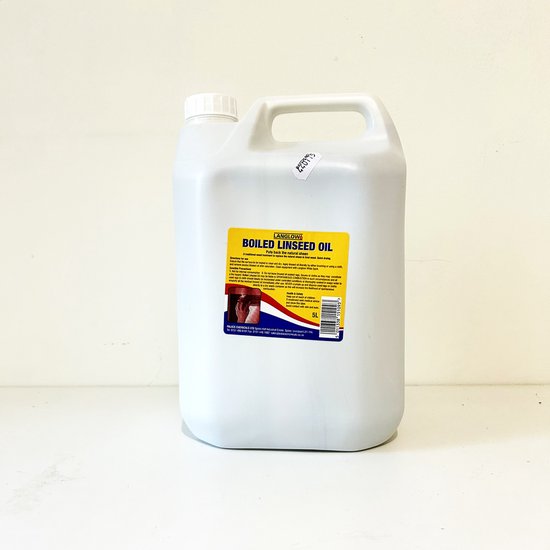 Langlow Boiled linseed oil (gekookte lijnolie) 5 liter | bol