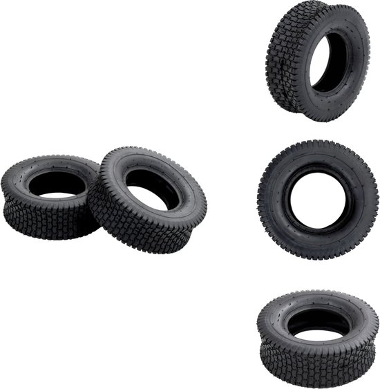 vidaXL Band - Banden - Wiel - Wielen - Kruiwagenbanden 2 st 13x5.00-6 ...
