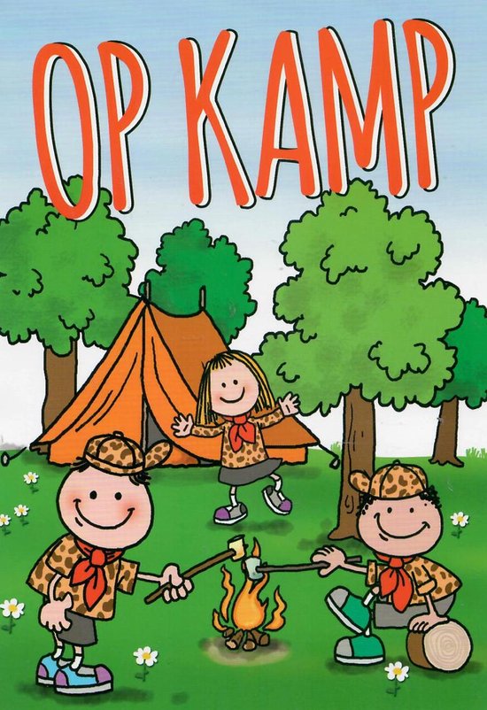 Wenskaart | 10 stuks | Op kamp | bol