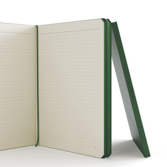 Brepols De Kempen Notebook - Notitieboek gelijnd 17x22 cm - Groen ...