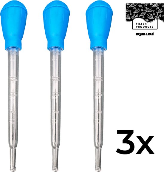 Aqua-Loui® - Pipet - Pipet Groot - Pipet Lang - Pipet met Rubberen ...