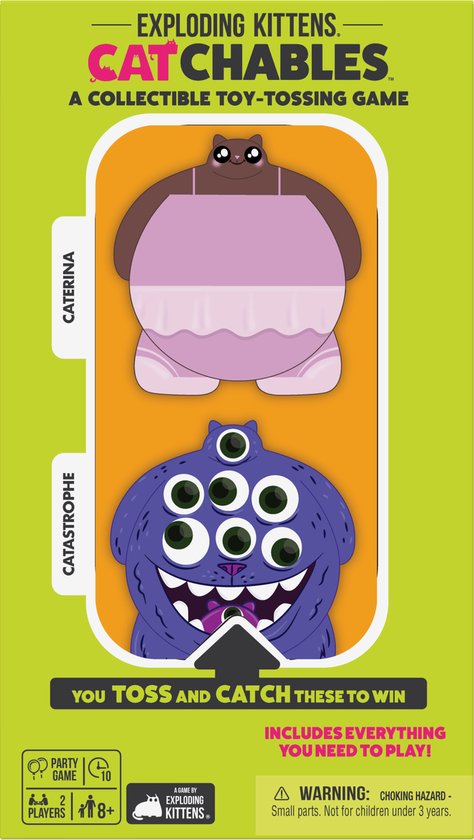 Exploding Kittens - Catchables Katastrofe & Katerina - Uitbreiding ...