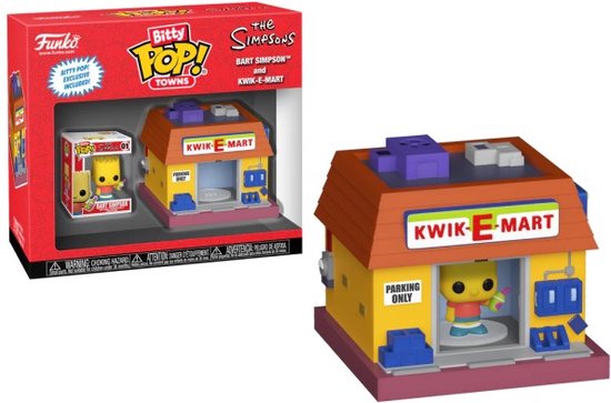 FUNKO Bitty Bop Town - The Simpsons - Kwik-E-Mart | bol