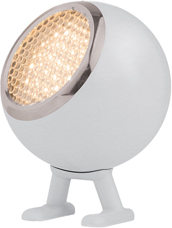Mr. Wattson - Norbitt LED lamp - Cotton White- oplaadbaar met usb - 3 ...