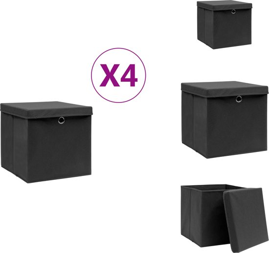 vidaXL Opbergbox - Opbergboxen - Opbergdoos - Opbergdozen - Opbergboxen ...