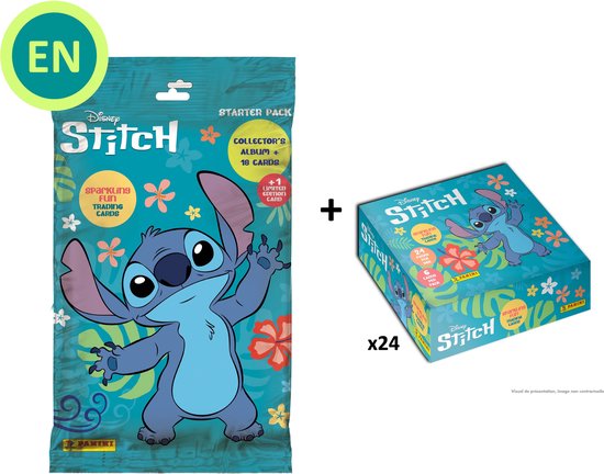 Stitch Panini - Promo Pack EN - Trading Cards & Stickers - Starter | bol