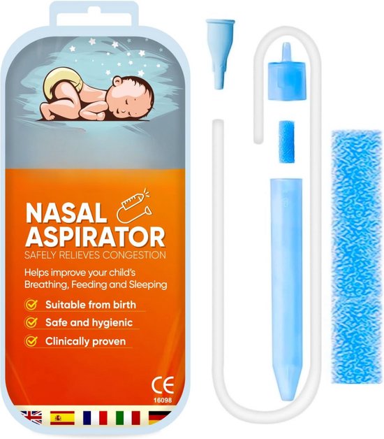 Solacis Neusreiniger baby - Neuszuiger baby - Elektrische neuszuiger ...