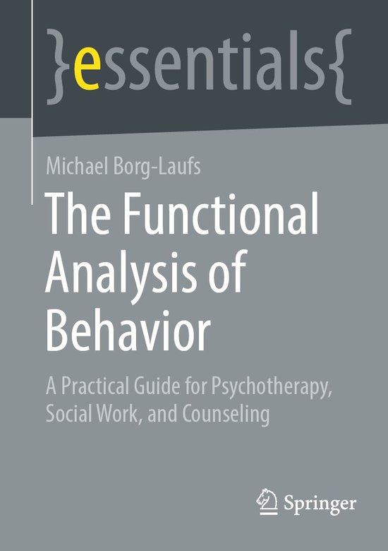essentials - The Functional Analysis of Behavior (ebook), Michael Borg-Laufs |... | bol