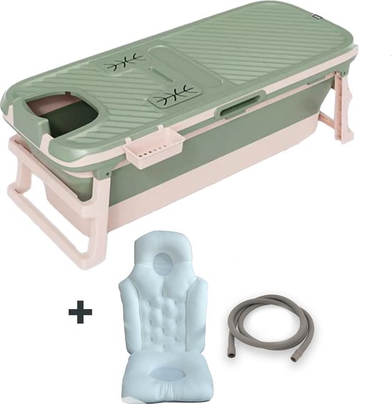 Foresta volwassenen zitbad XXL 150CM - Plastic badkuip - Lime | bol