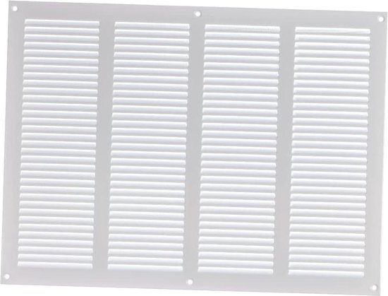 Ventilatierooster afsluitrooster toevoer- en afvoerlucht metaal 400 x ...