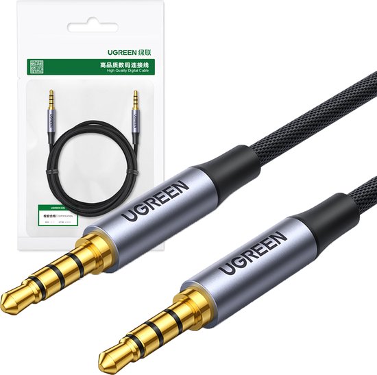 Ugreen - kabel - AUX-kabel mini-jack 3,5 mm - (mannelijk) - mini-jack ...